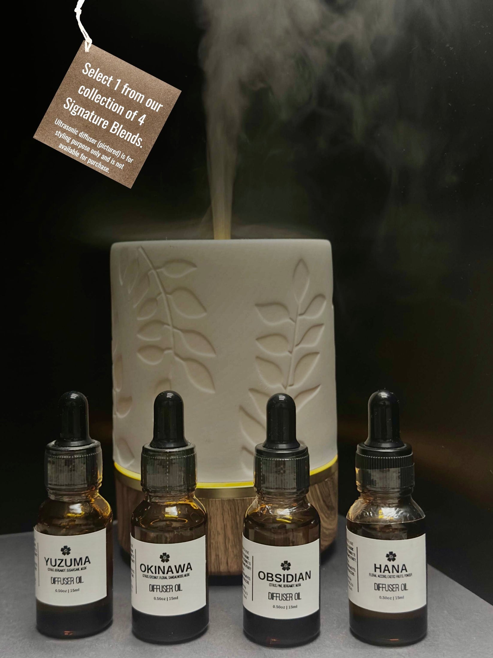 Obsidian Diffuser Oil – Ryukyu Candles